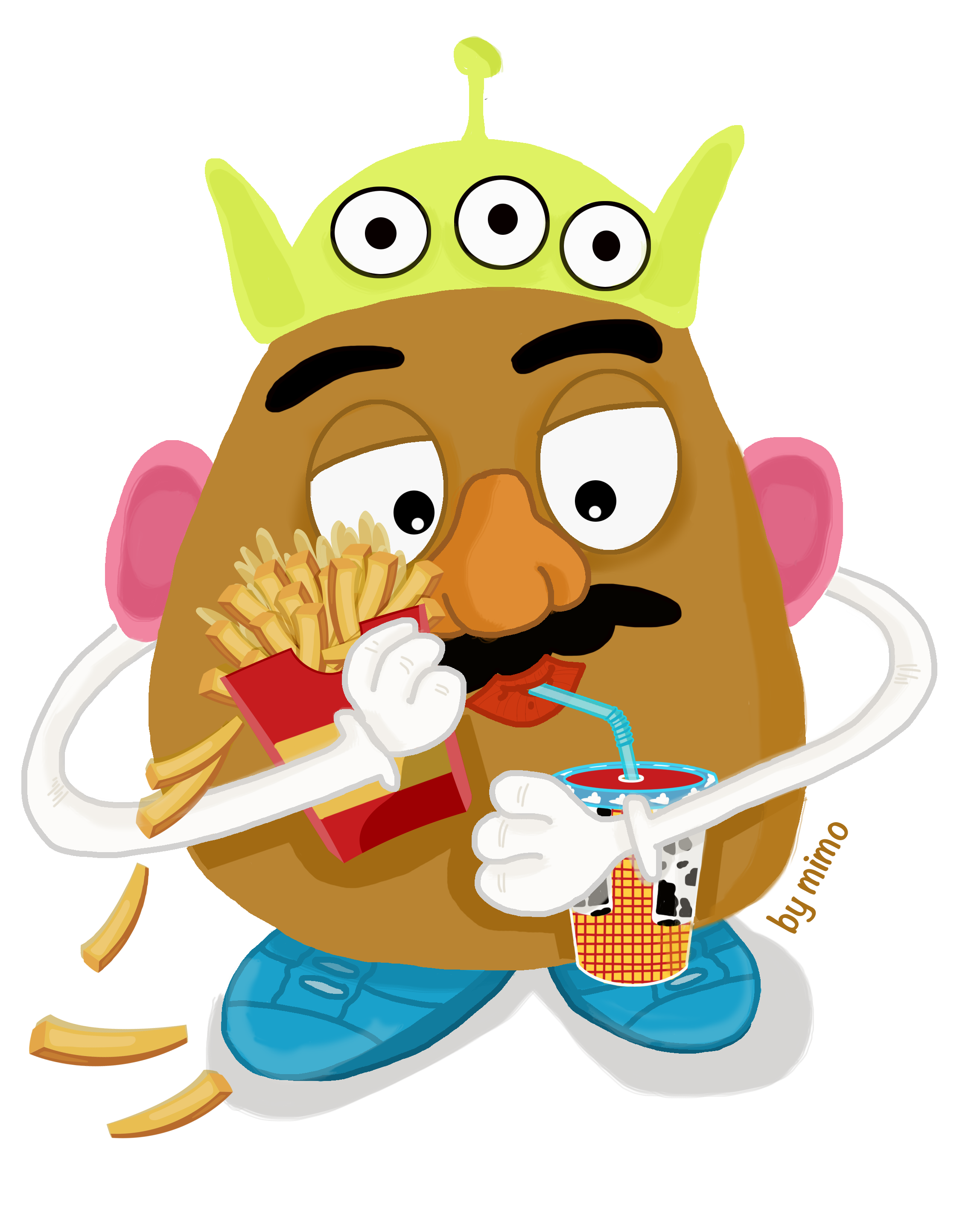EL SEÑOR PATATA SE PARECE ALGO A MI PADRE – BY MIMO